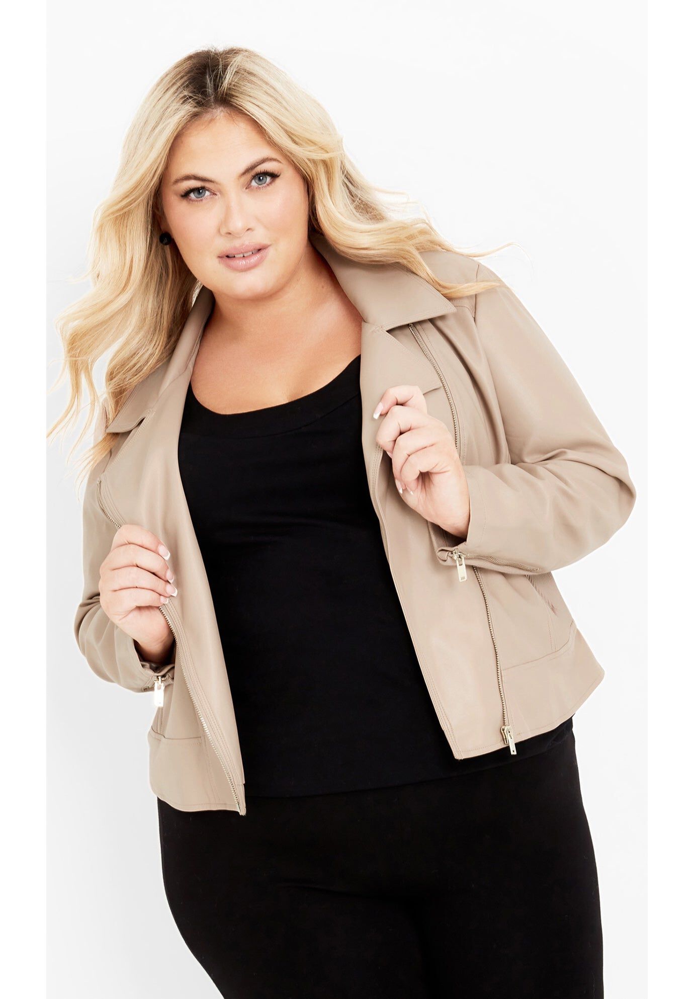 Kara Biker Jacket | Dia & Co