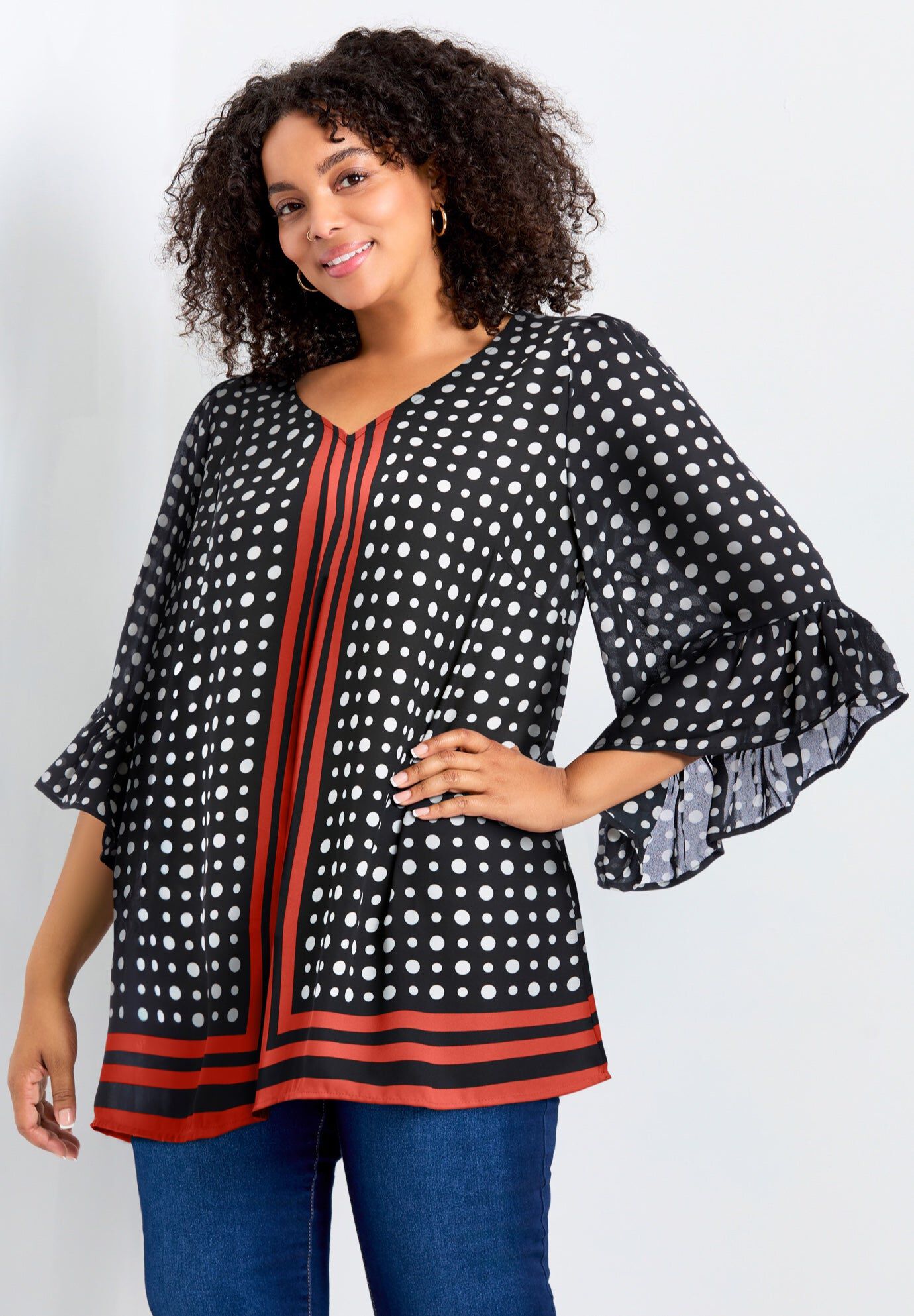 Strike A Pose Tunic | Dia & Co