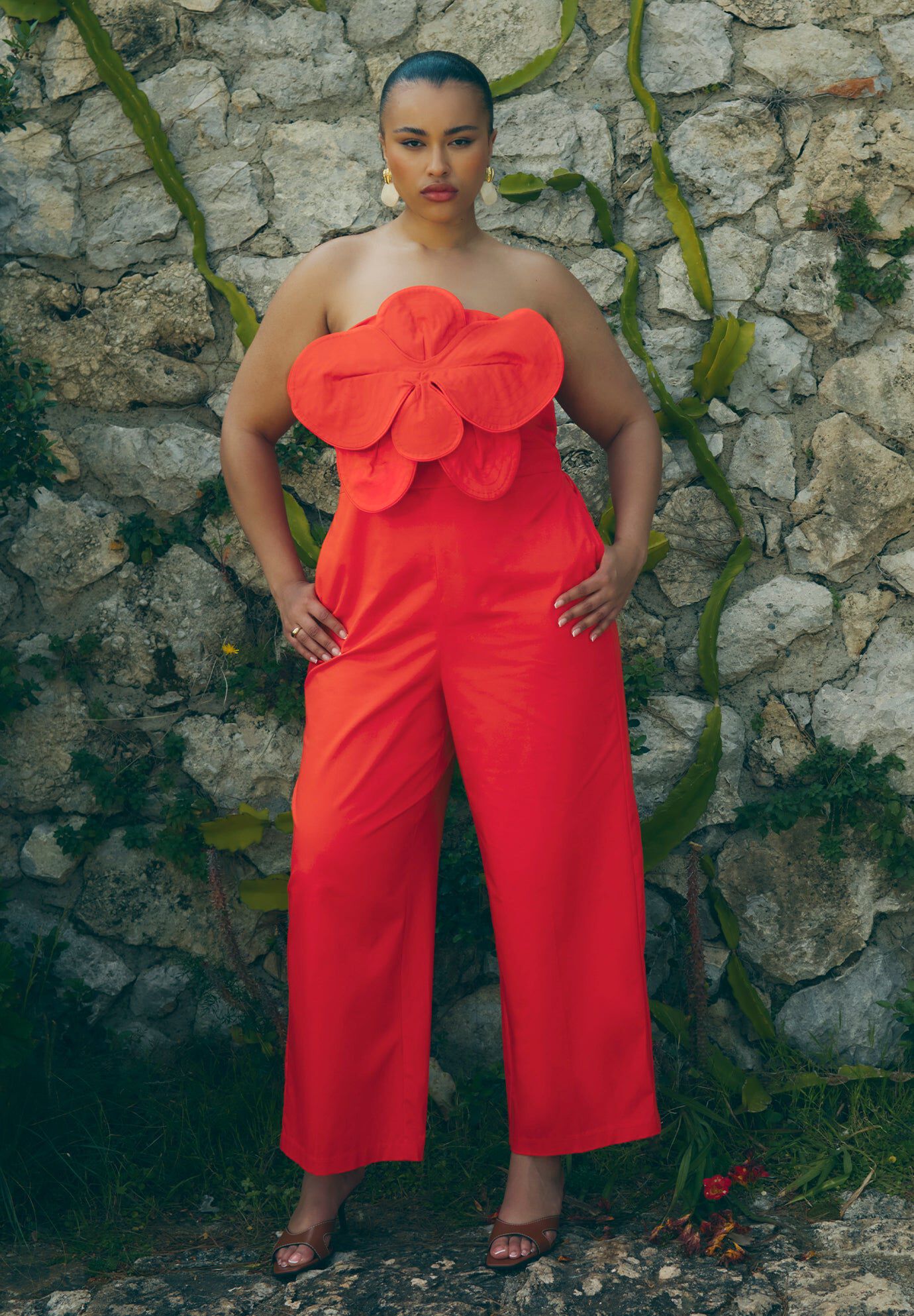 Flower Jumpsuit | Dia & Co