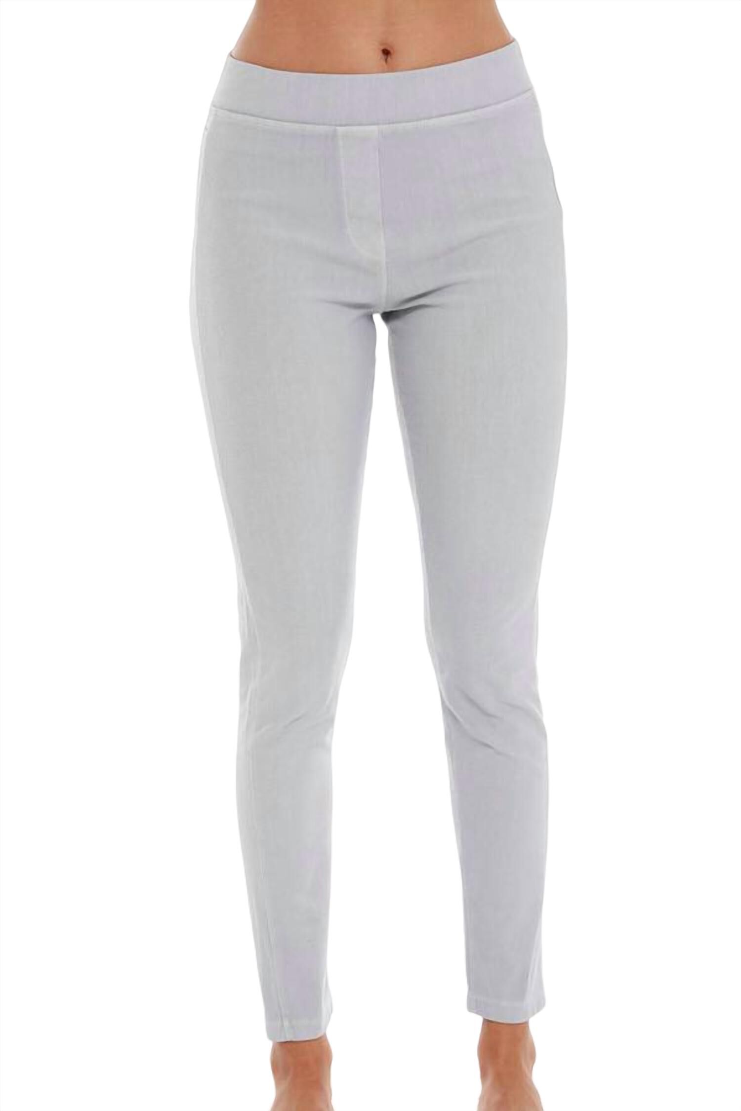 LOW RISE CAPRI IN LIGHTGRAY | Dia & Co
