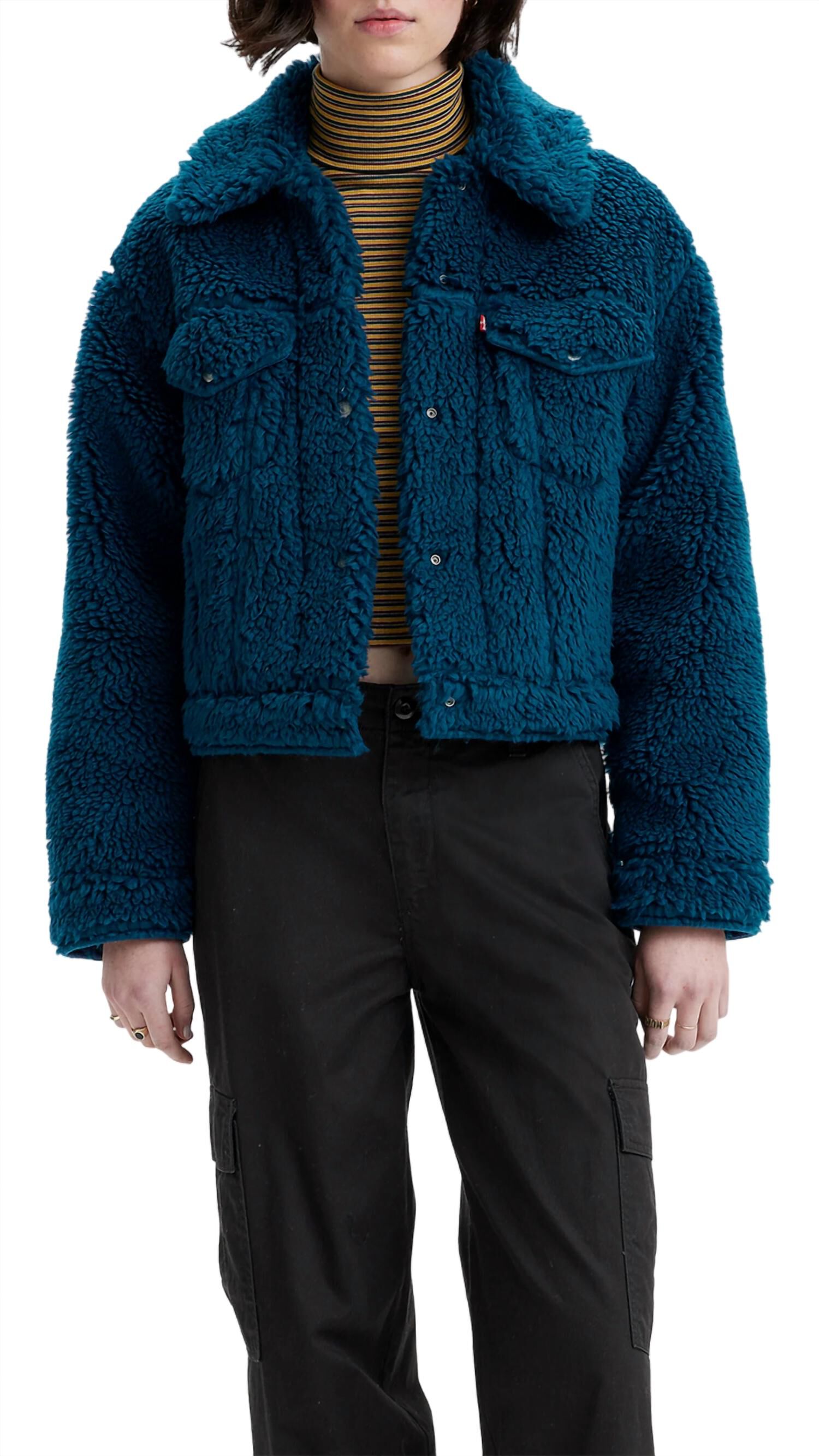 SHERPA TRUCKER JACKET | Dia & Co