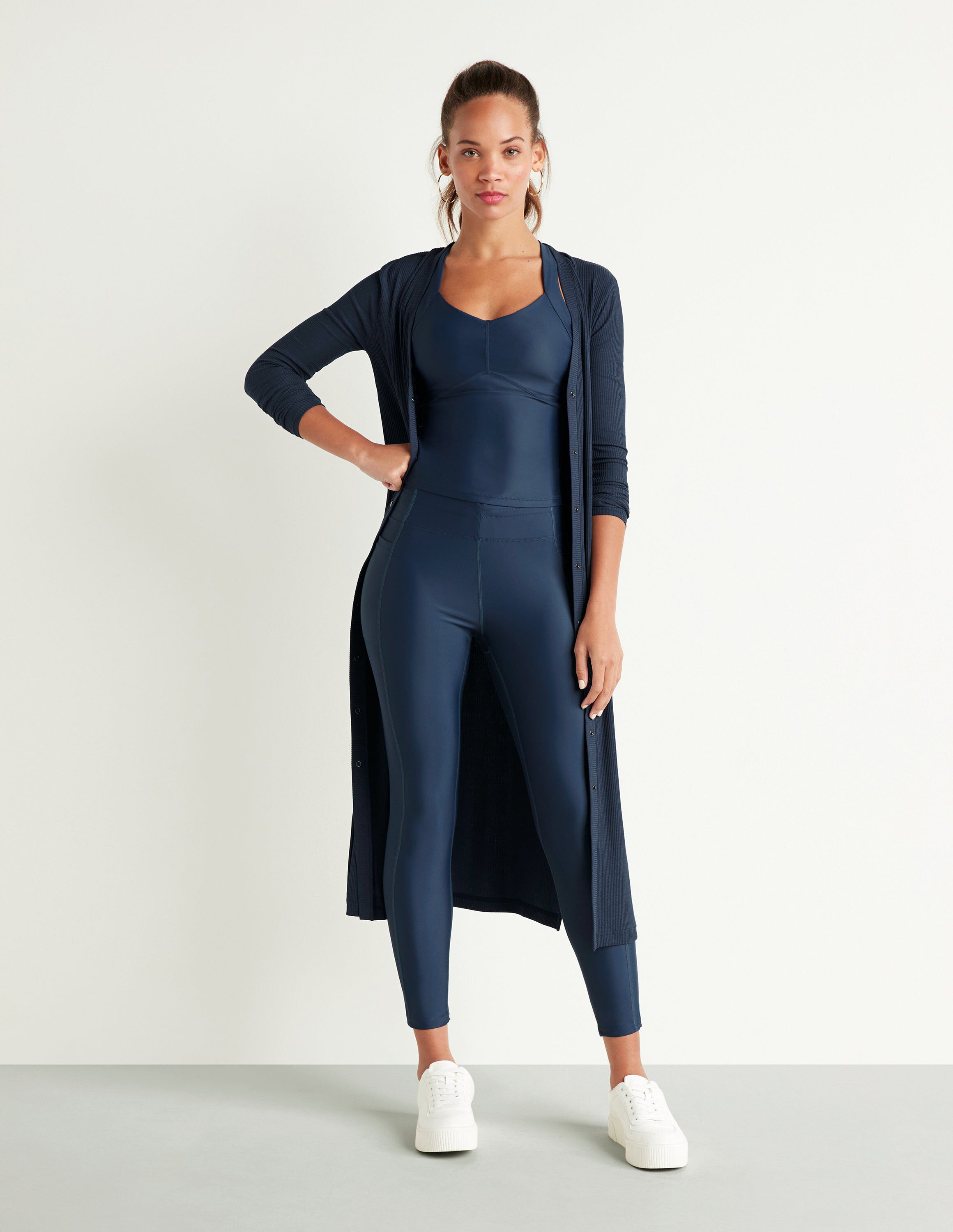 Long Henley Convertible Duster & Dress | Dia & Co