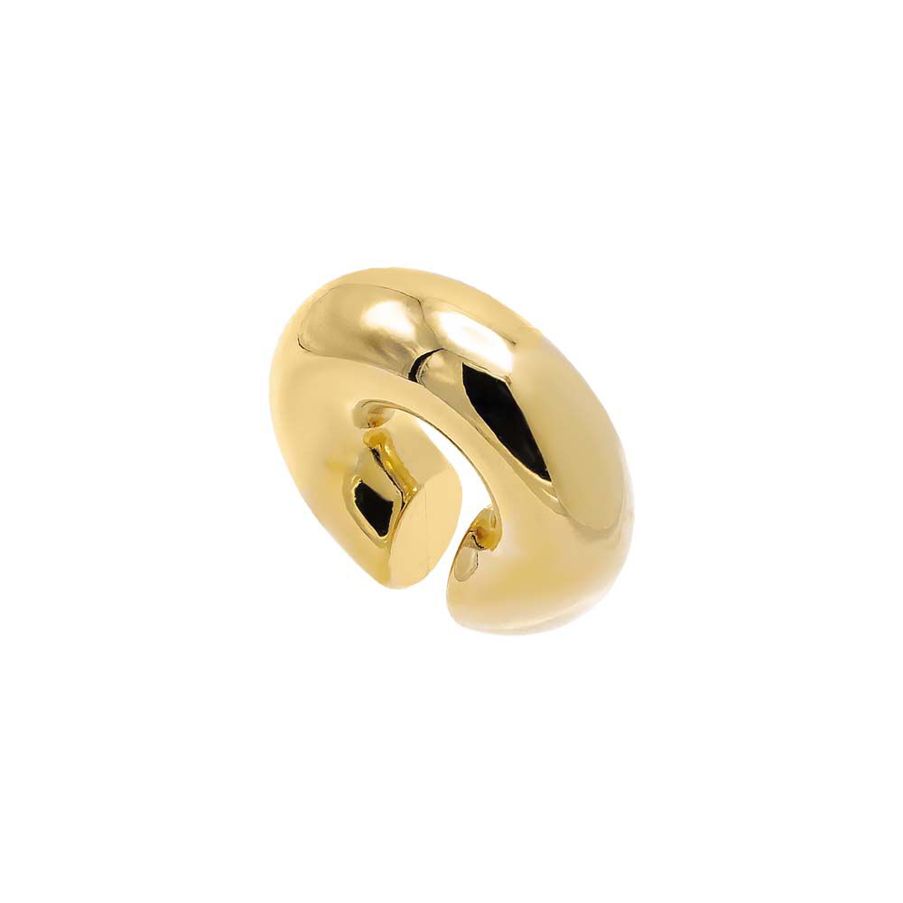 Solid Chunky Hollow Ear Cuff | Dia & Co