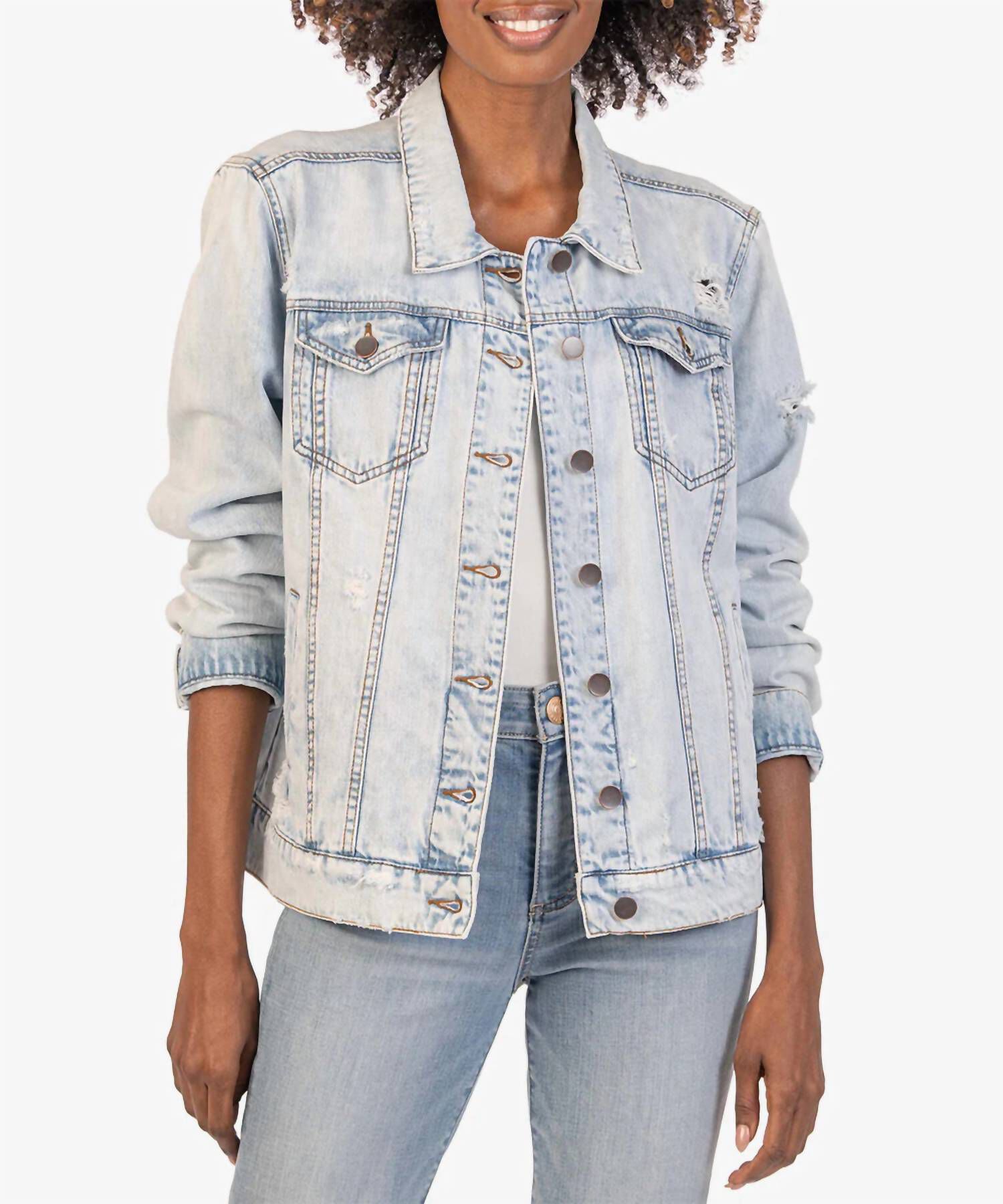 EMMA JACKET IN DANDY WASH | Dia & Co