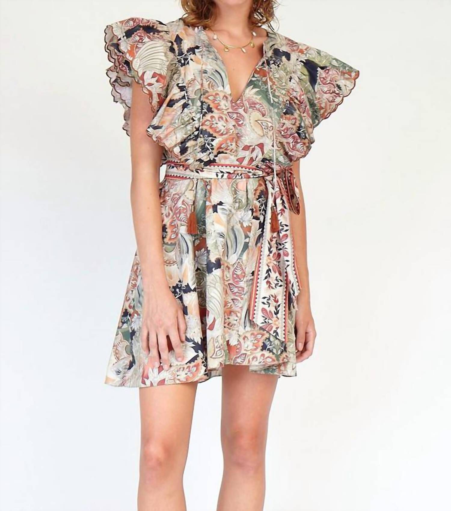 MYIA MINI DRESS IN SANDAR | Dia & Co