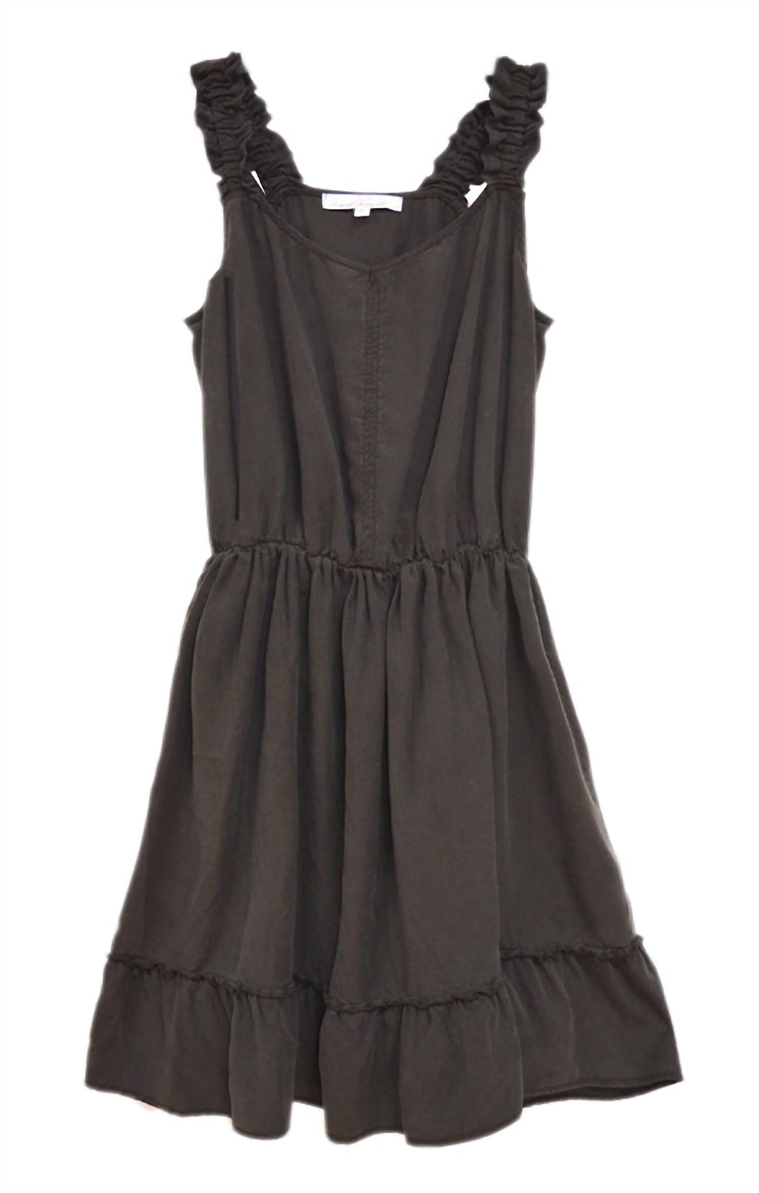 RUFFLE STRAP DRESS | Dia & Co