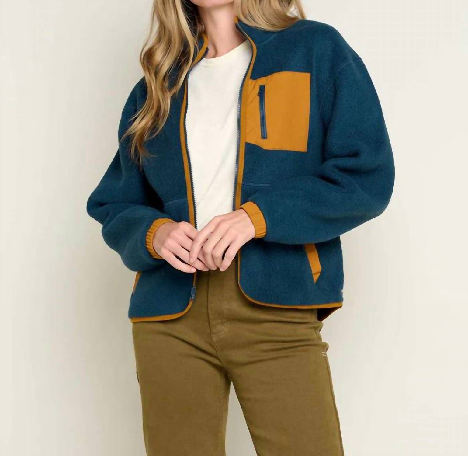 CAMPO FLEECE JACKET | Dia & Co