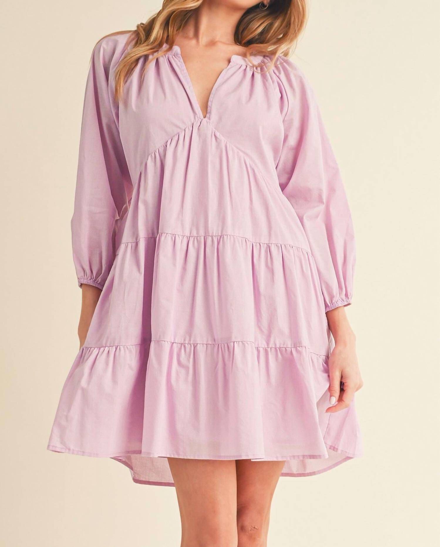 JENAY TIERED DRESS | Dia & Co