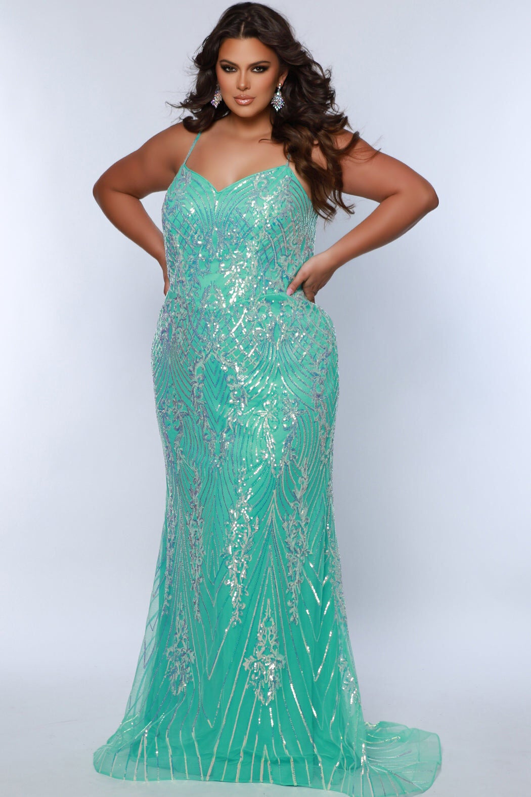 SUGAR CRUSH TRUMPET GOWN | Dia & Co