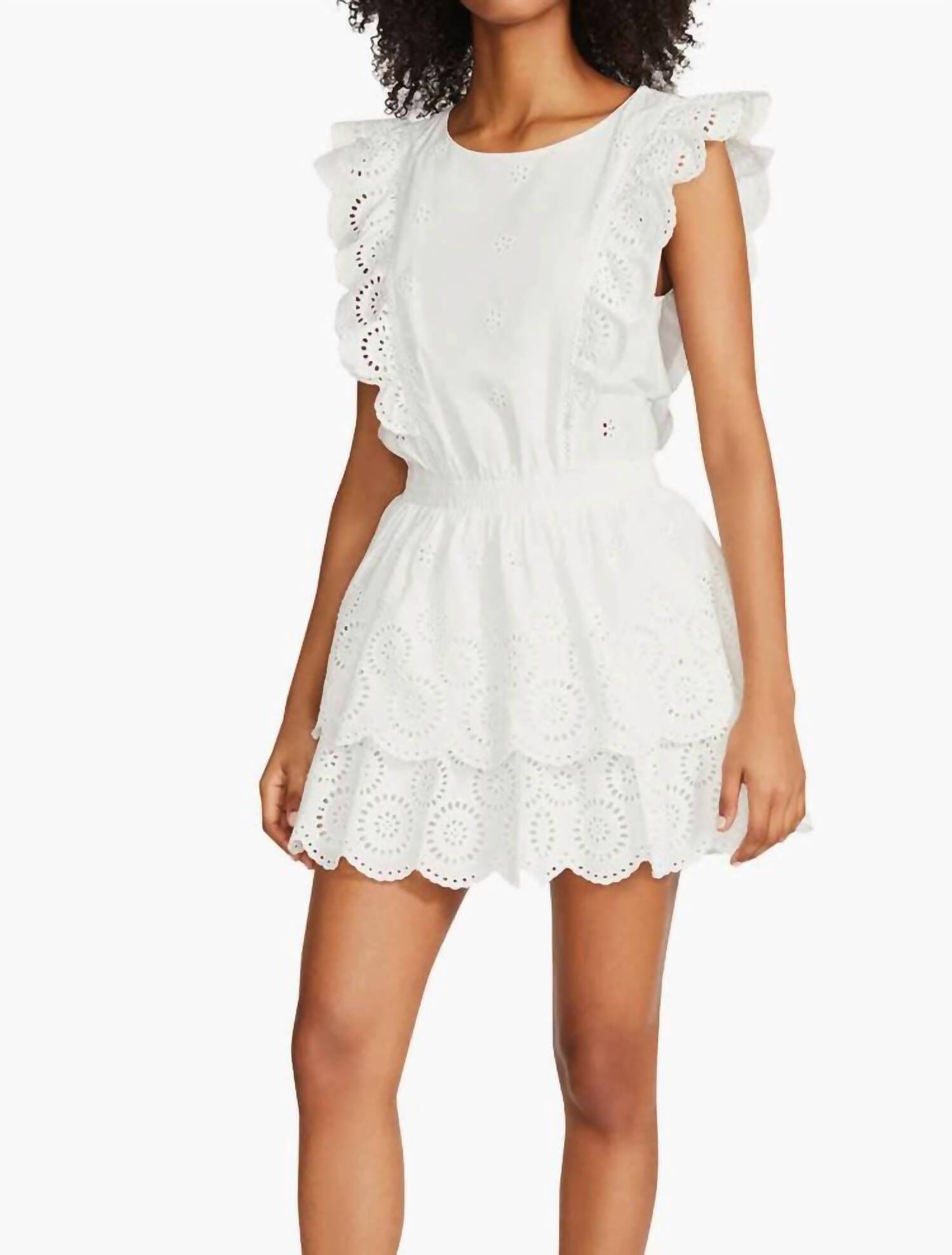 JAYDA DRESS IN WHITE | Dia & Co